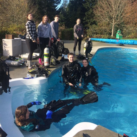 Bio-Civ does Diving - Brentwood College School